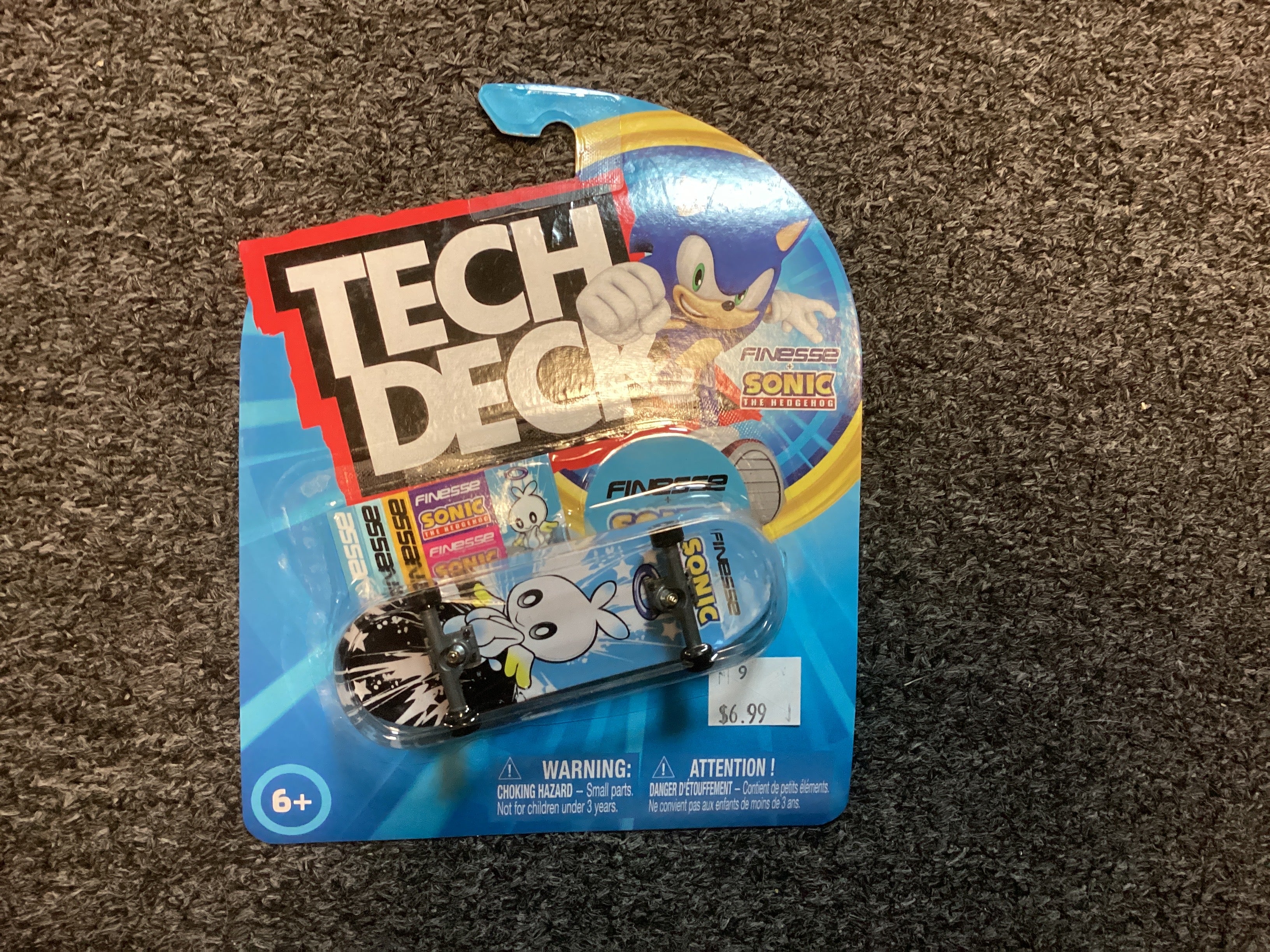 Tech Deck fingerboard Finesse Sonic blue – Daville Skate Shop
