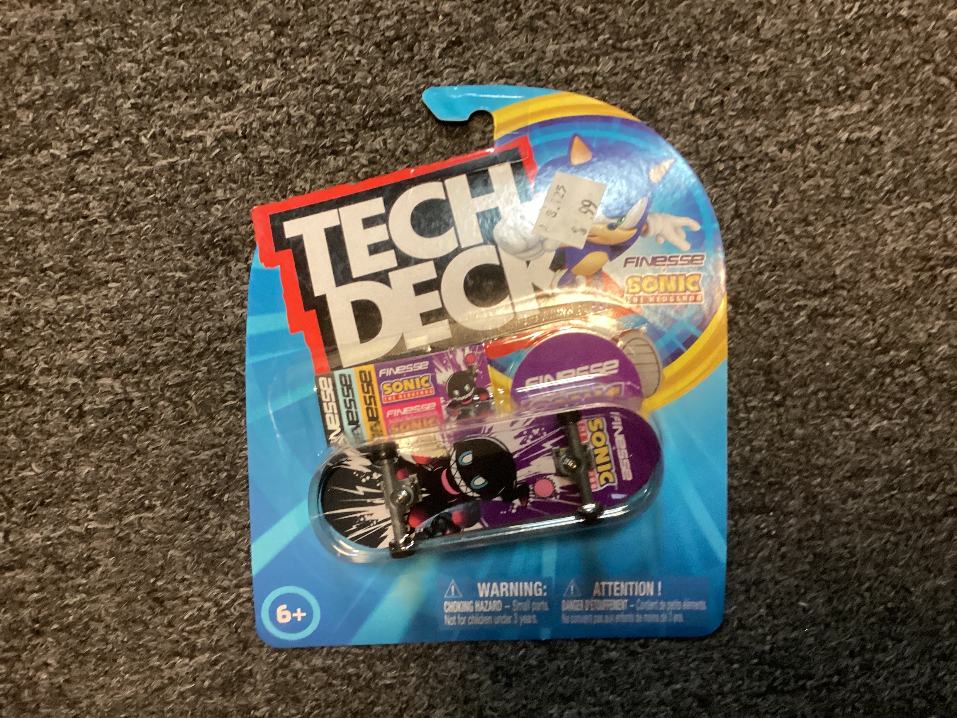 Tech Deck fingerboard Finesse Sonic purple – Daville Skate Shop